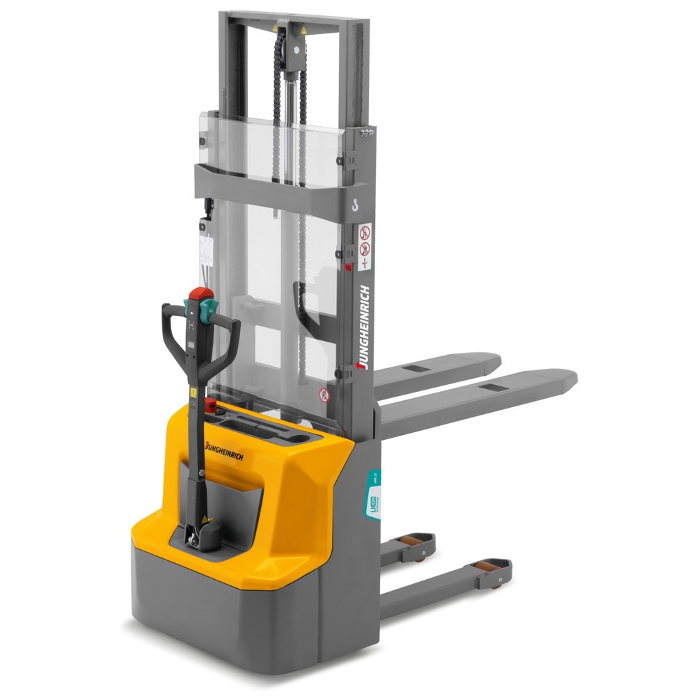 Jungheinrich AMC 12 electric high-lift stacker truck, two-stage ...