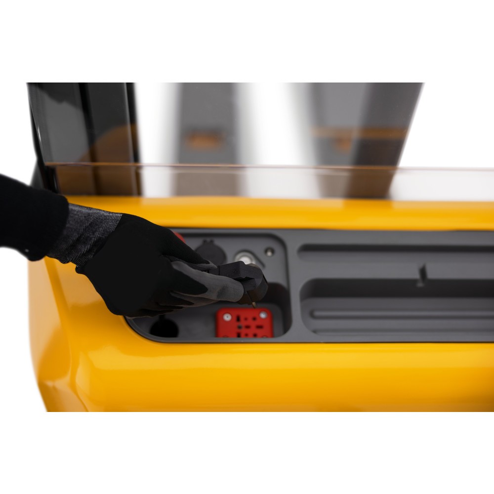 Jungheinrich AMC 12 electric high-lift stacker truck, two-stage ...