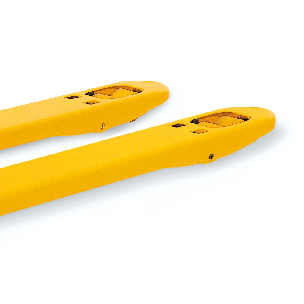 Jungheinrich AM 22 hand pallet truck with long forks